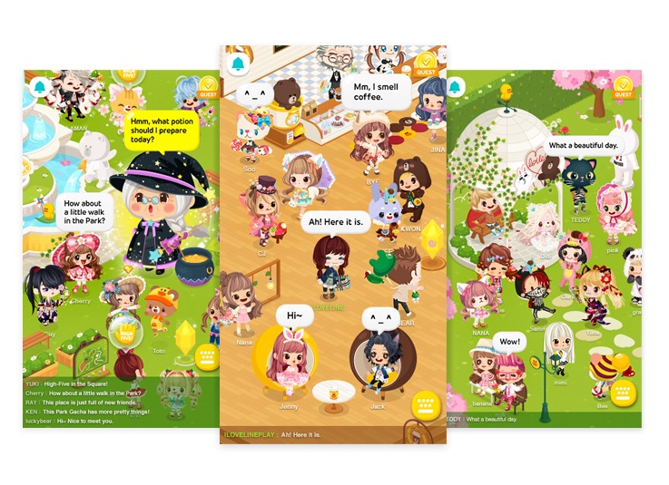 【LINE PLAY】Room Party Feature Released Globally for LINE PLAY, an ...